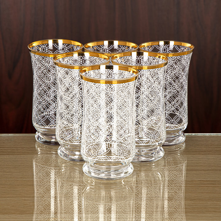 Almarjan 250 ML Glass Water Cup - 1102B-SFY – Almarjan Store