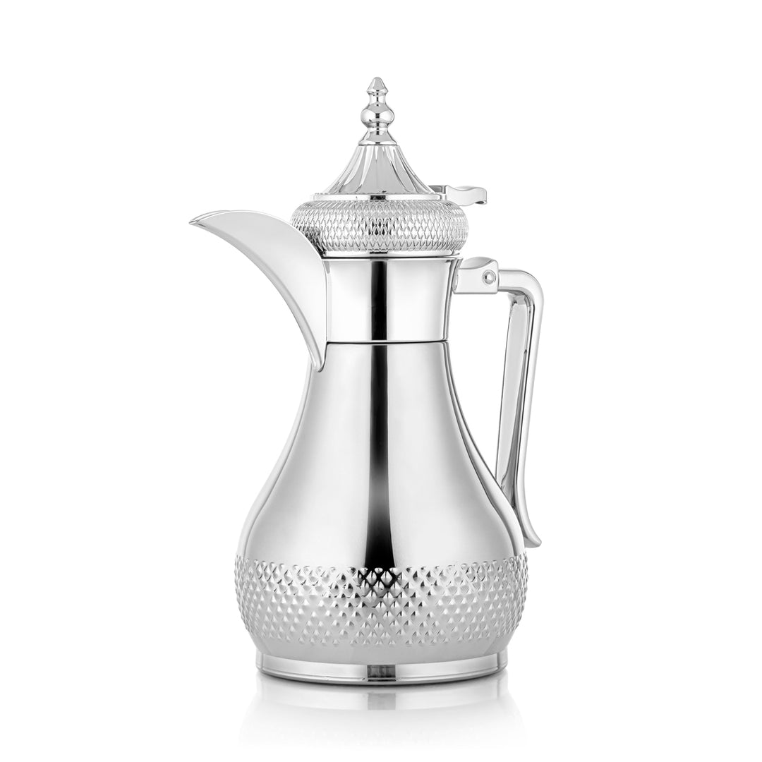 Almarjan 1 Liter Stainless Steel Vacuum Dallah Silver - SWD/D-100-CR ...