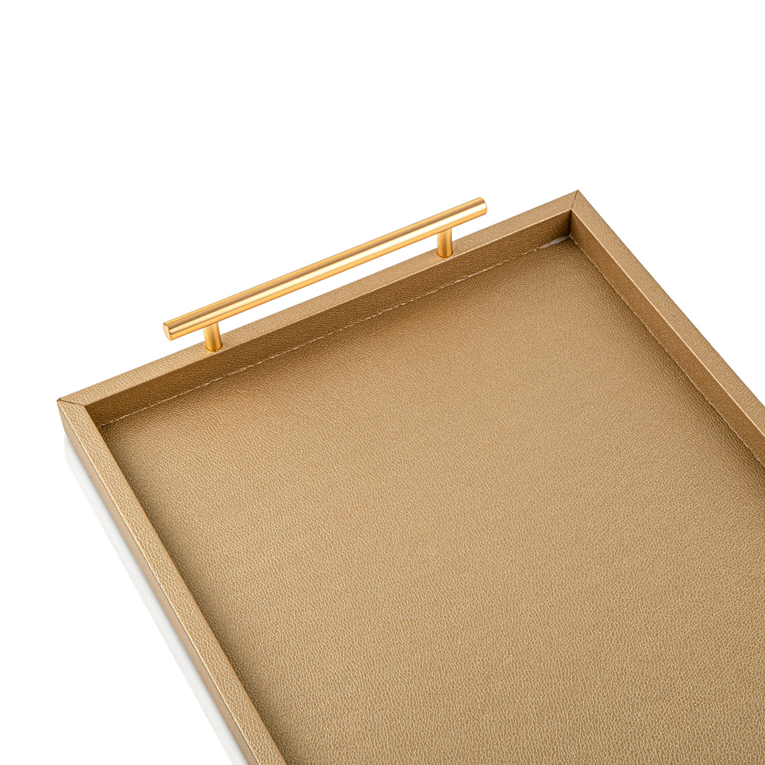 Almarjan 21 Pieces Leather Collection Tea Set Gold - TRHL-20 – Almarjan ...